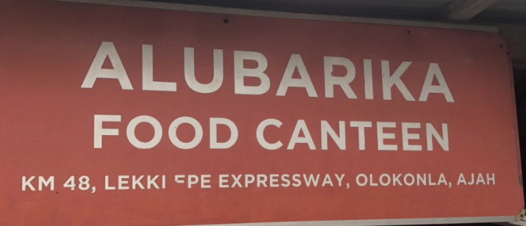 Alubarika Food Canteen Menu & Delivery in Sangotedo - Order Online ...