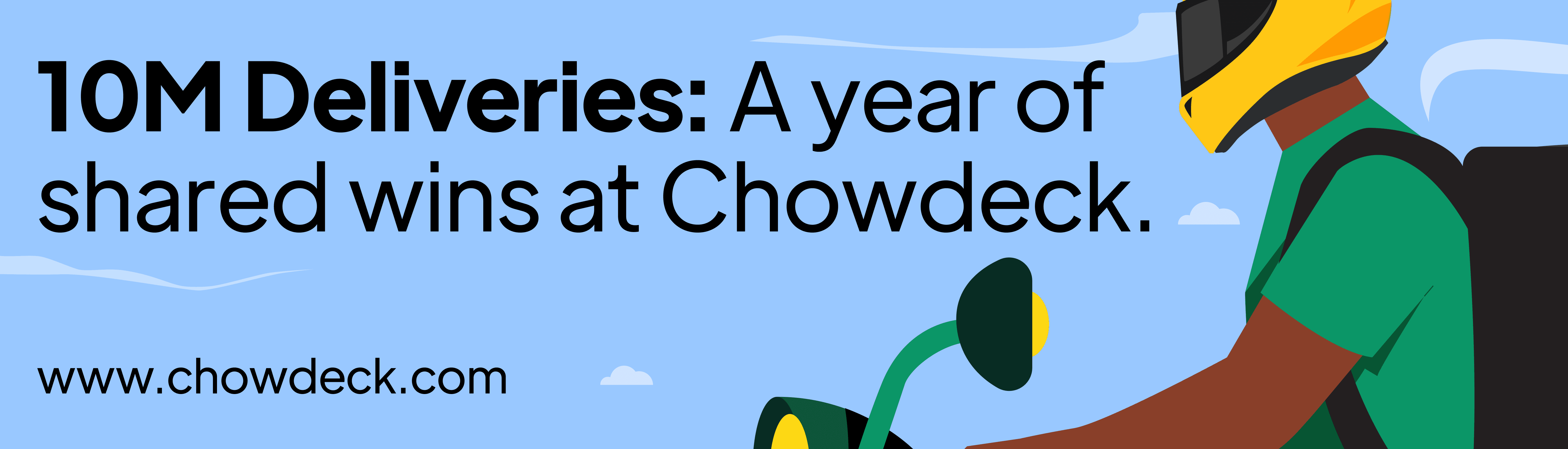 10 Million Orders: A year of shared wins at Chowdeck.
