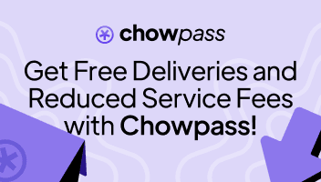 Get Free Deliveries and Reduced Service Fees with Chowpass!