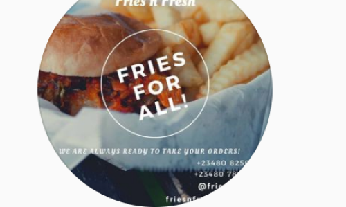 Fries ‘n’ fresh Menu & Delivery in Alagomeji - Order Online | Chowdeck